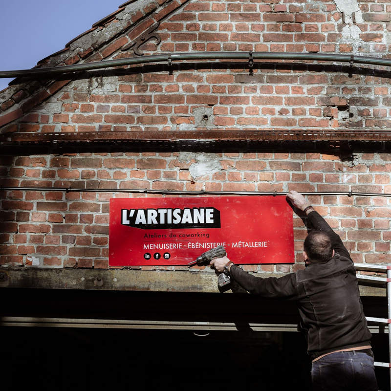 Découvrez L'Artisane : Coworking pour Artisans avec Ateliers à Thumeries